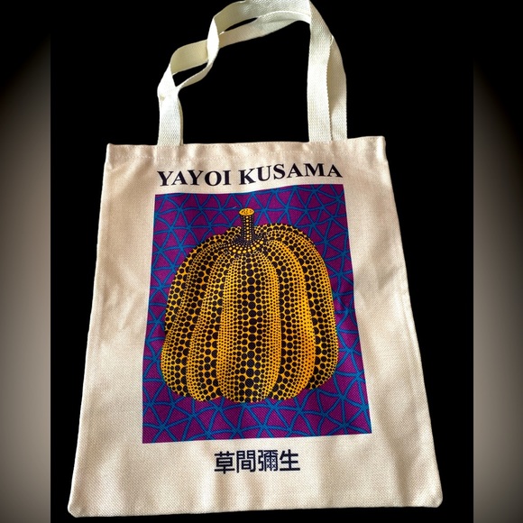 Bags | Yayoi Kusama Tokyo Art Exhibition Shoulder Tote Bag | Poshmark
